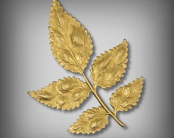 Raw Brass Long Petal or Leaf Bead Caps Size B 13mm 4 Mtl262a - Etsy