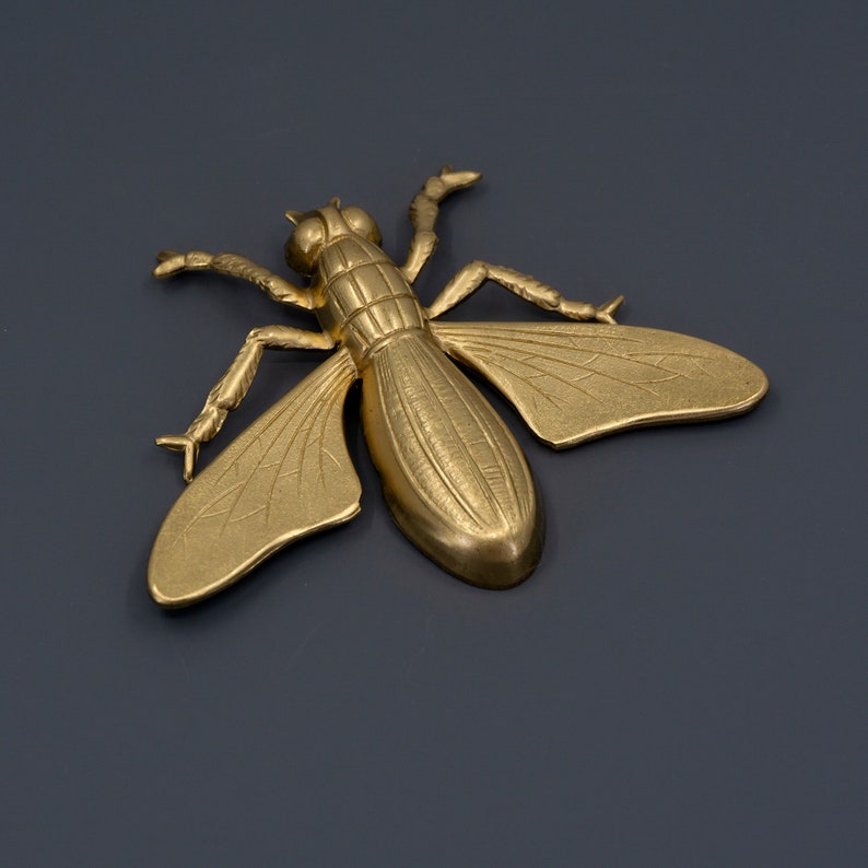 Brass WASP Brass Findings Brass Insect Stamping Brass | Etsy