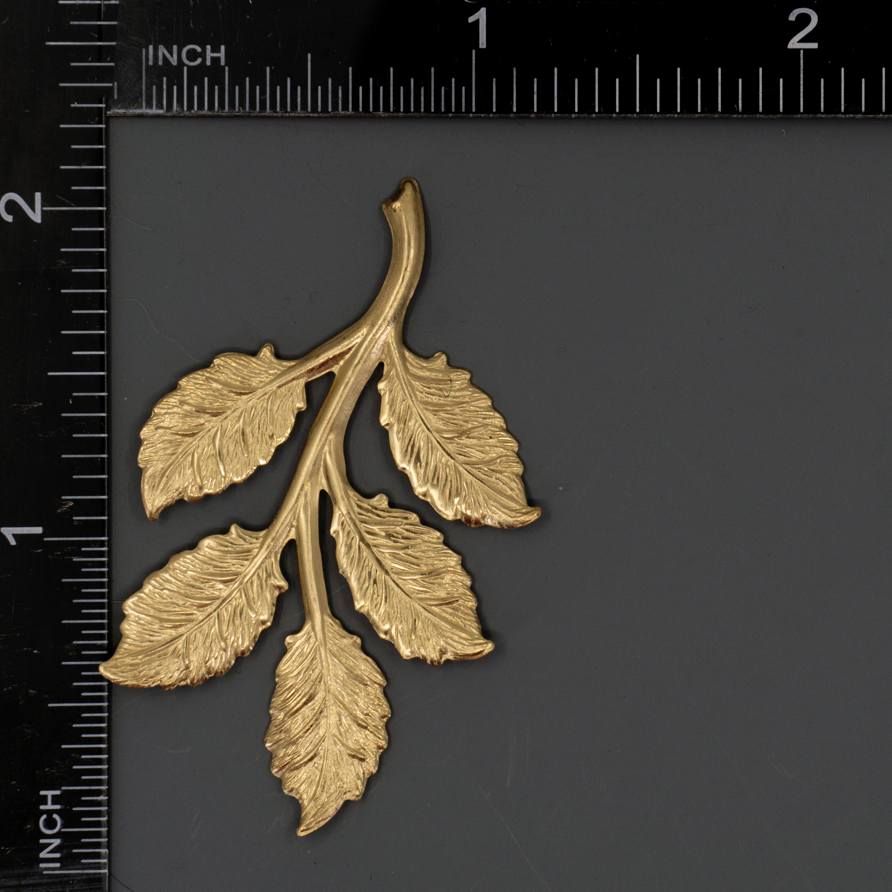Brass Leaves Brass Stampings Brass Ivy Leaf Components - Etsy