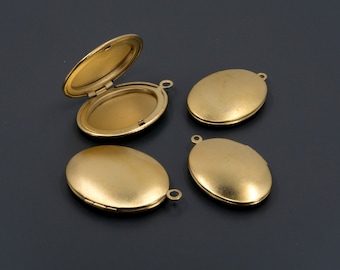 Brass Gold Locket | Etsy