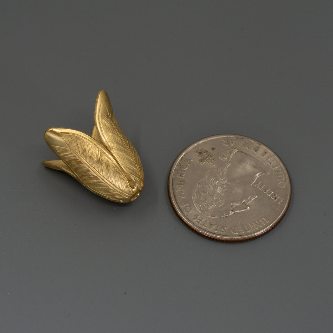 Brass Bead Caps Brass Petals Bead Caps Fancy Bead Caps | Etsy