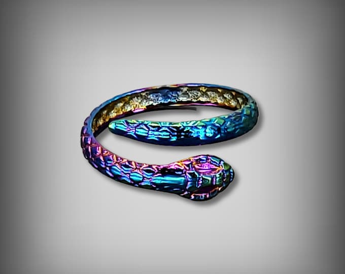 RAINBOW METAL Padlock, Iridescent Lock, Titanium Lock and Key, Purse ...