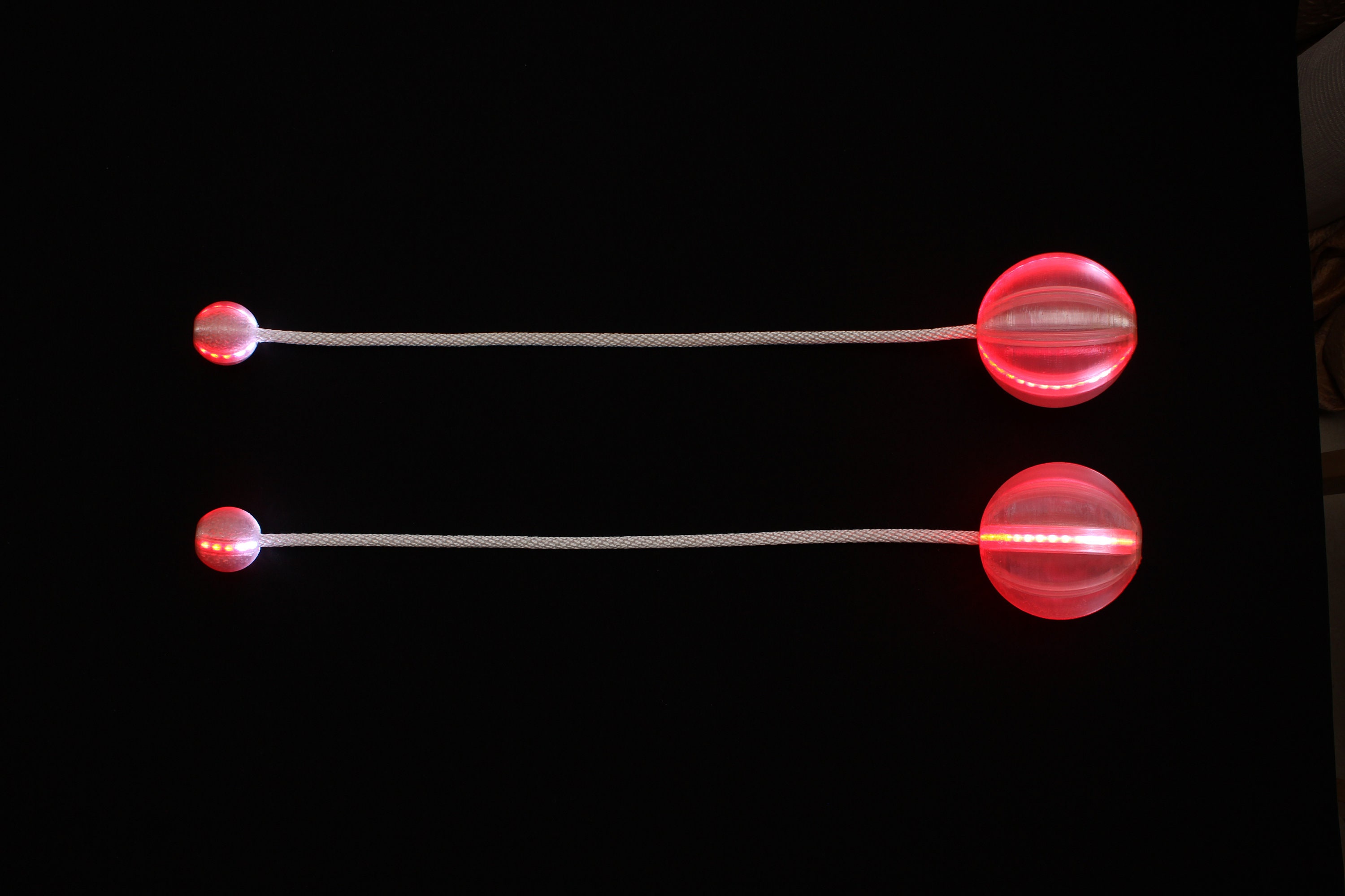 Ignis Pixel Bubblepoi ULTIMATE 16 (48 Leds) Poi for Fire Light Show ...