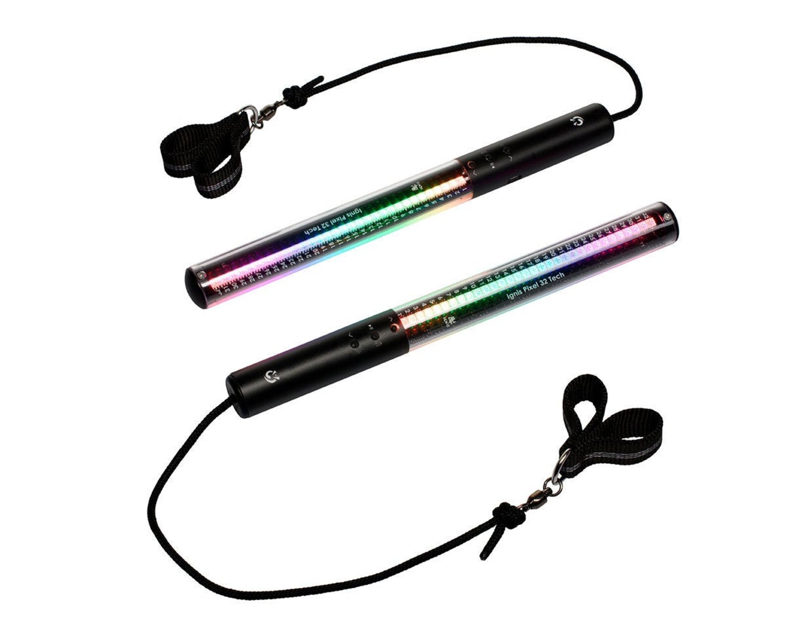 Ignis Pixel 32 Tech 64 Leds Pixel Visual LED Poi for Fire Light Show ...