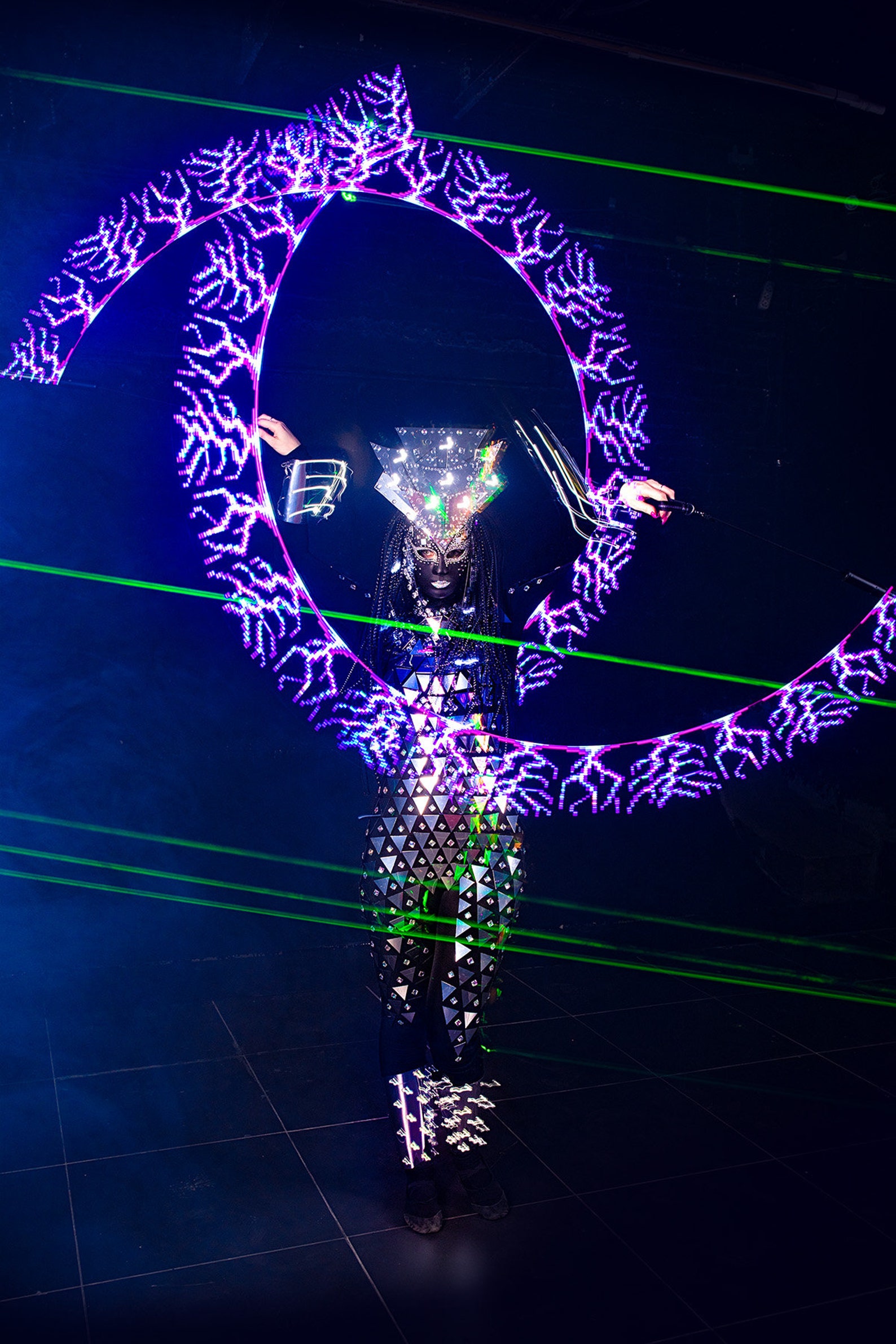 Ignis Pixel 32 Tech 64 Leds Pixel Visual LED Poi for Fire - Etsy