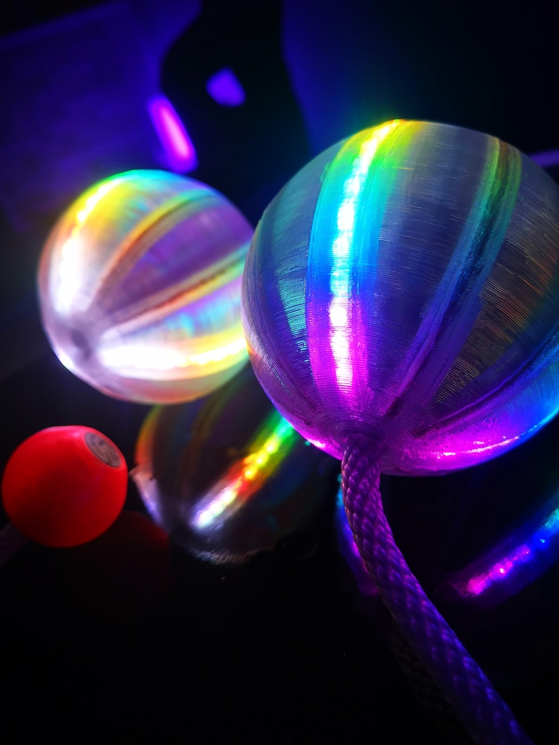 Ignis Pixel Bubblepoi Basic 16 (48 Leds) Poi for Fire Light Show ...