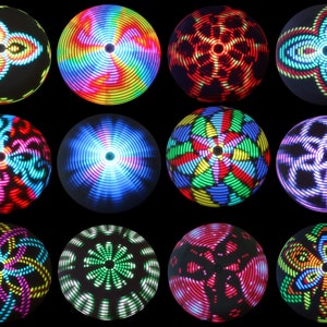 Flying Pixel Programmable Disc for Ultimate Frisbee Sports - Etsy