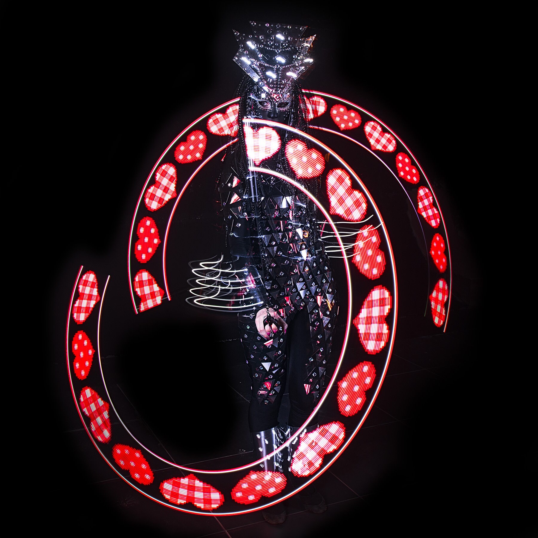 Ignis Pixel 32 Tech 64 Leds Pixel Visual LED Poi for Fire - Etsy