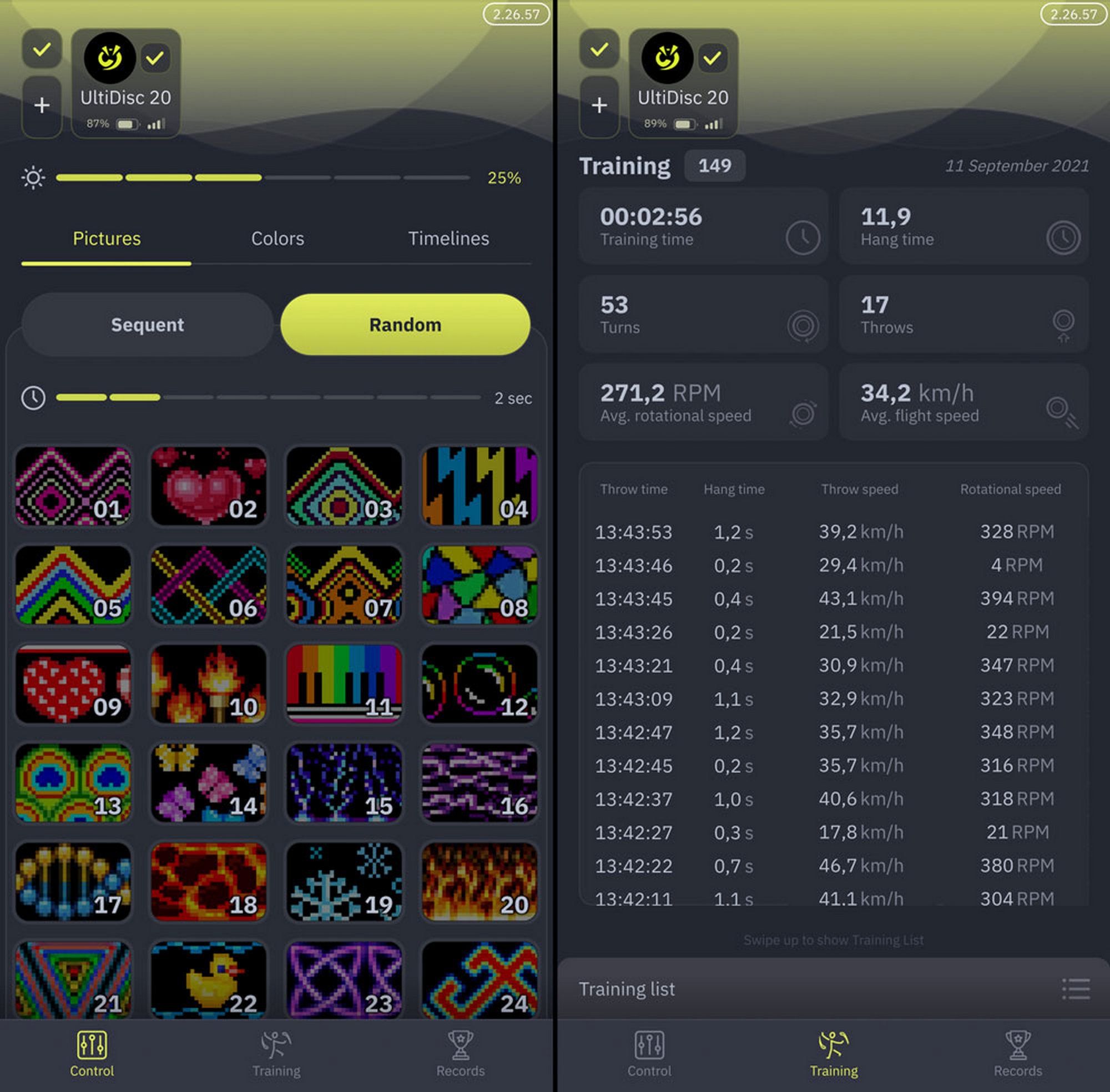 Flying Pixel Programmable Disc for Ultimate Frisbee Sports - Etsy