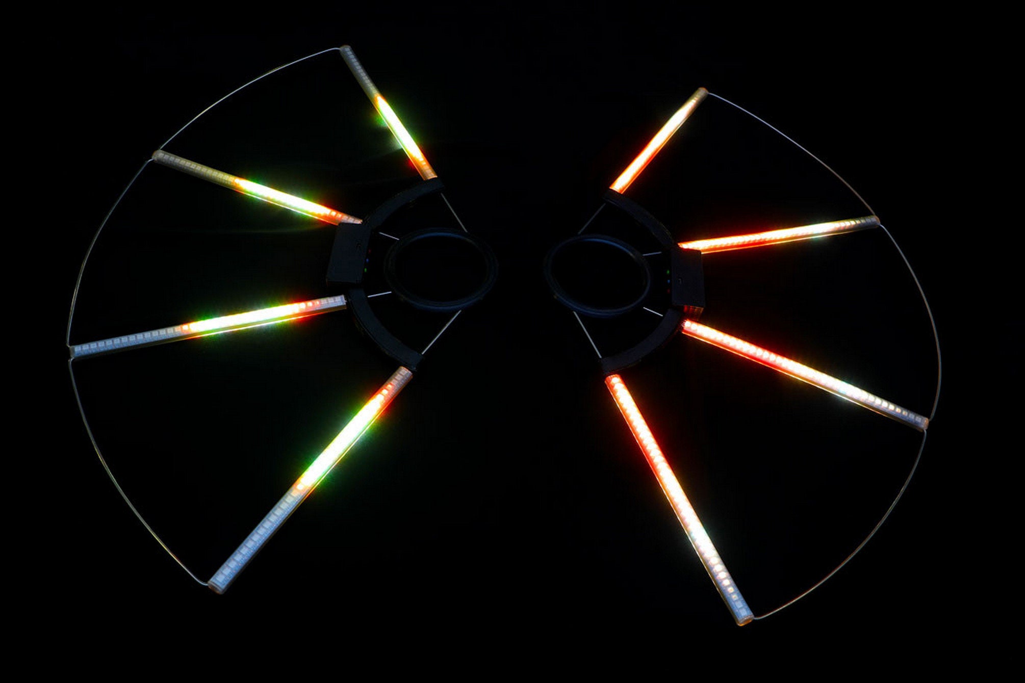 Ignis Pixel Fans 36 Px Visual LED Fans for Fire Light Show Digital ...