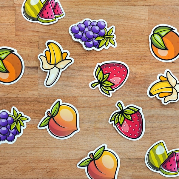 Fruit Stickers - Etsy