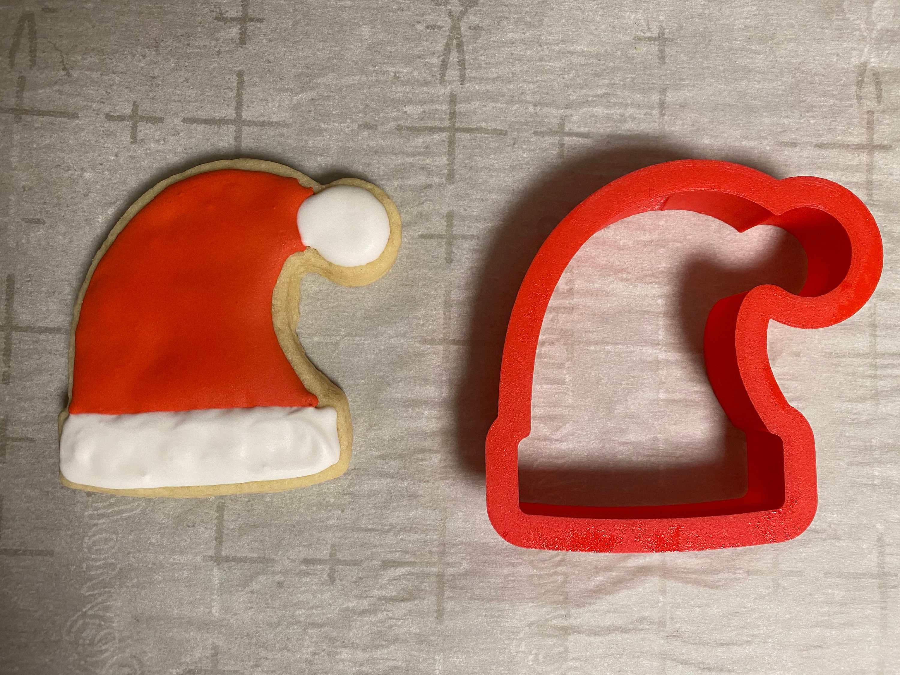Santa Hat Cookie Cutter Christmas Cookie Cutter Holiday Cookie Cutter ...