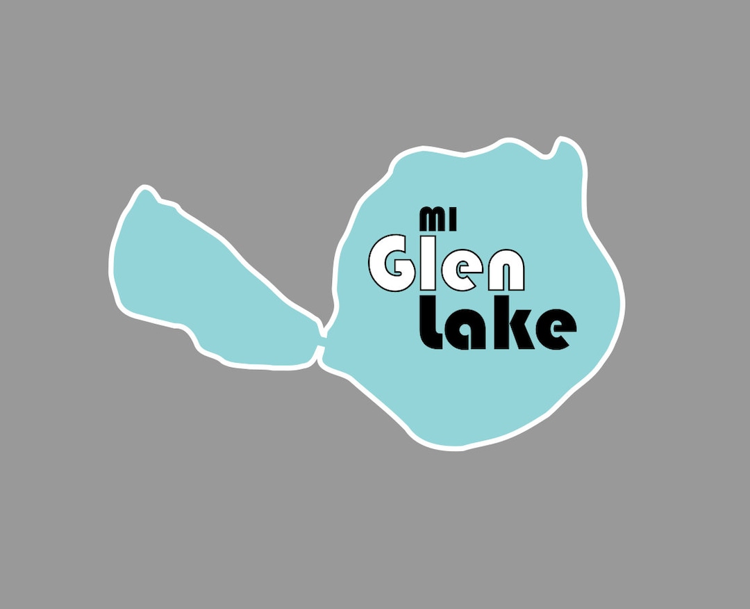 Glen Lake - Vinyl Sticker / Car Decal - Etsy