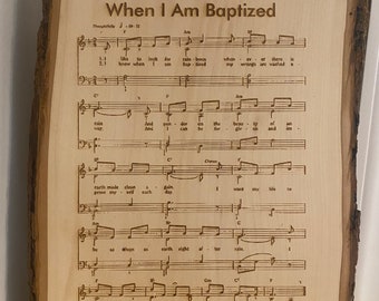 Sheet Music on Wood - Etsy