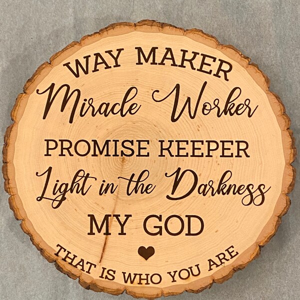 Way Maker Sign - Etsy