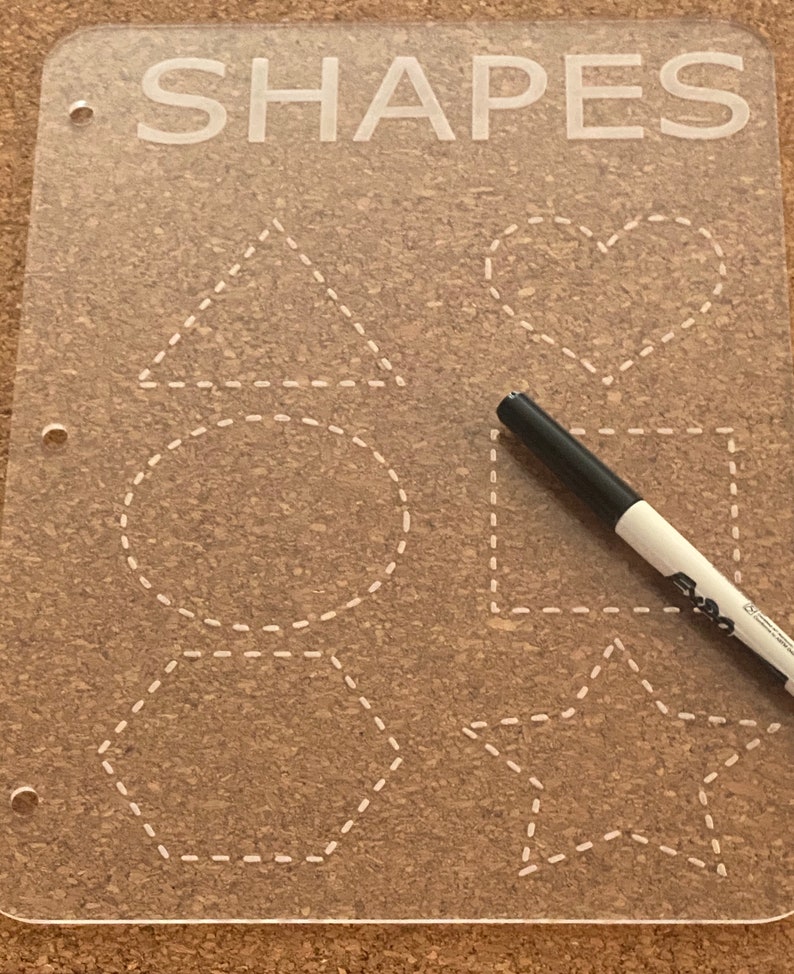 ABC Board/ Dry Erase Letter Boards / Rounded Corners / Learn - Etsy