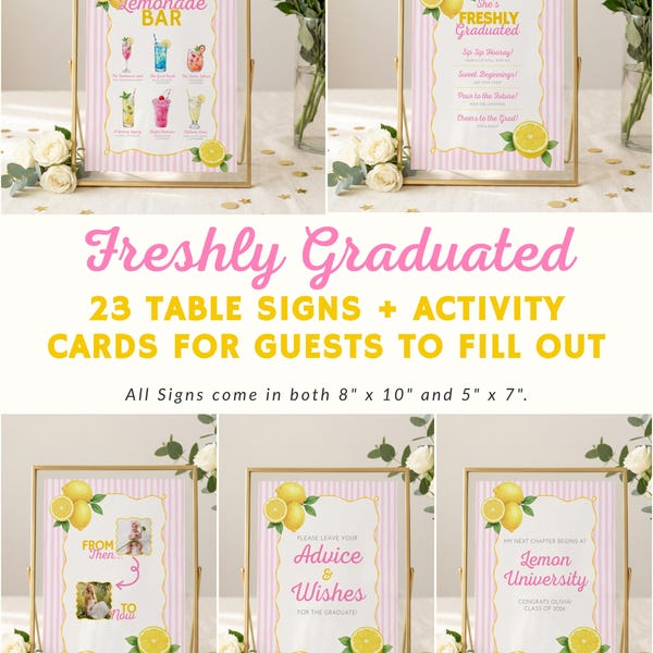 Graduation Banners Freshly Graduated - Etsy