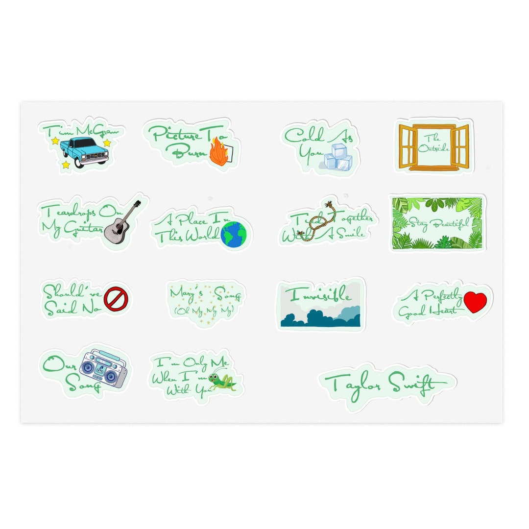 Debut Sticker Sheet - Etsy