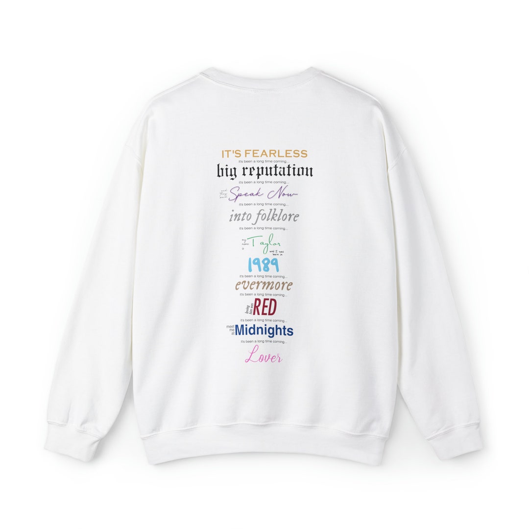 It's Been A Long Time Coming Crewneck, Eras Tour Intro Sweatshirt, Eras ...