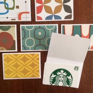 Set of 12 Mid Century Modern Note Cards - Etsy