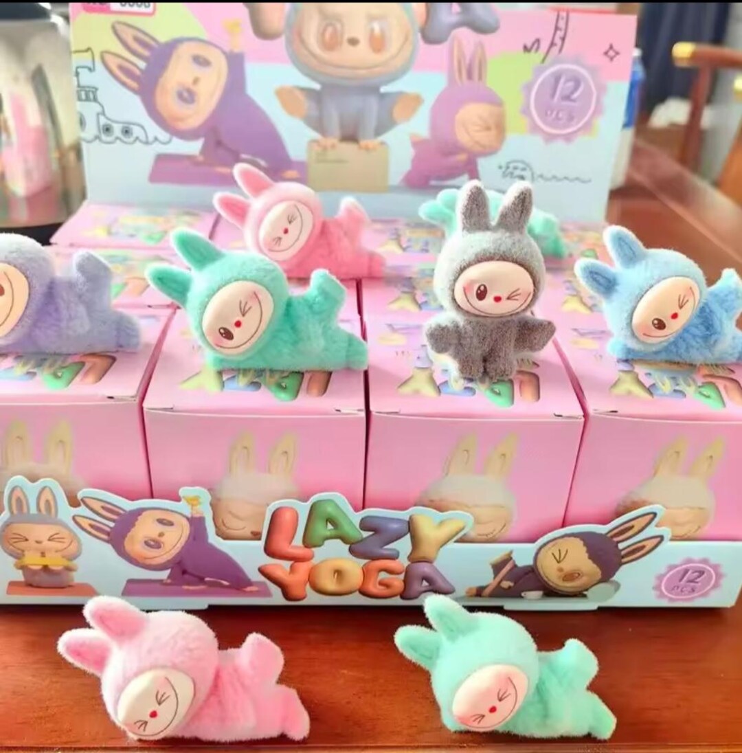 Labubu Yoga, 12-piece Collection. - Etsy