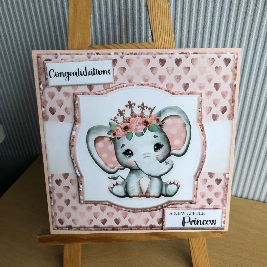 Congratulations a New Little Princess - Etsy