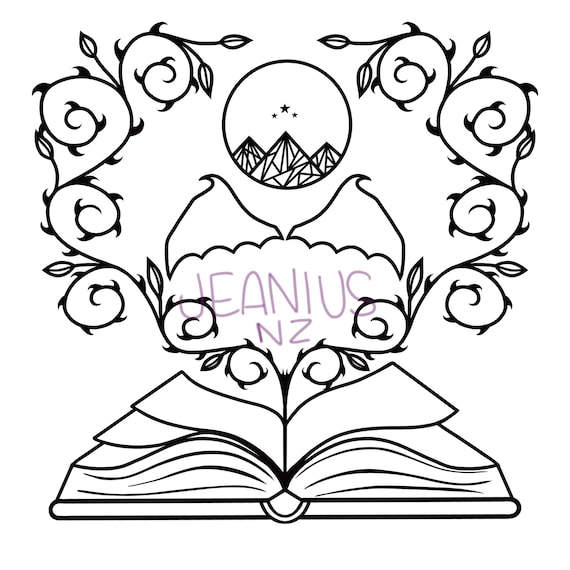 Acotar Themed Digital Design. PDF JPEG PNG - Etsy