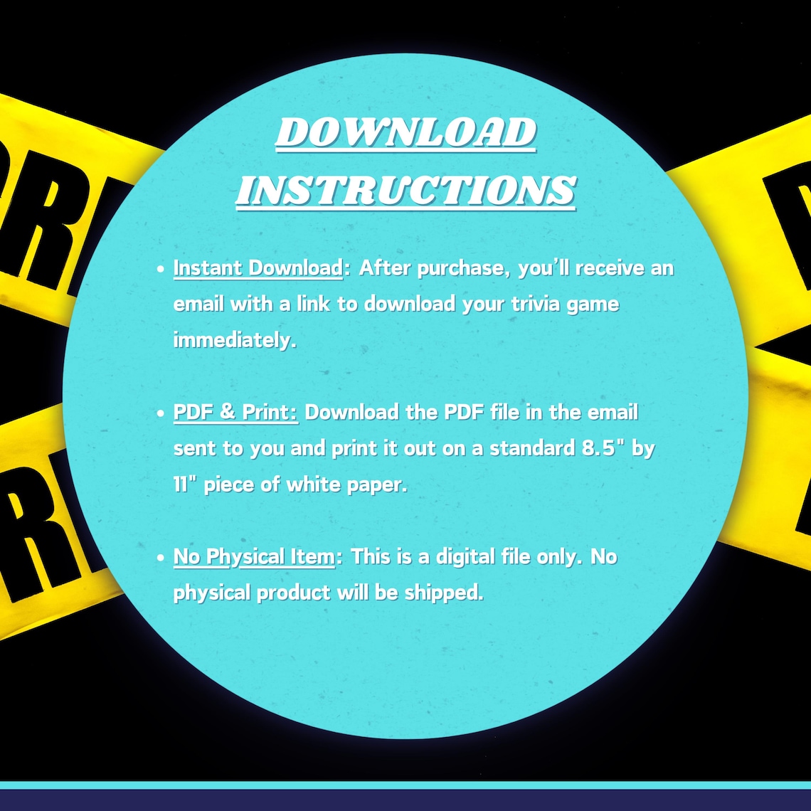 Murder Mystery Trivia Quiz – Serial Killer True Crime (printable PDF ...