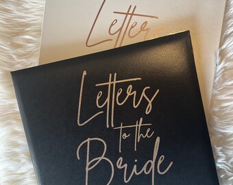 Letters to the Bride Book WHITE Album - Etsy