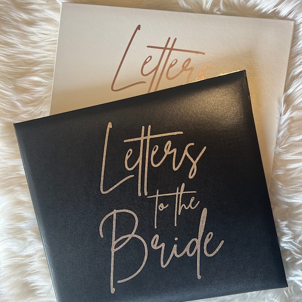 Letters to the Bride Scrapbook - Etsy