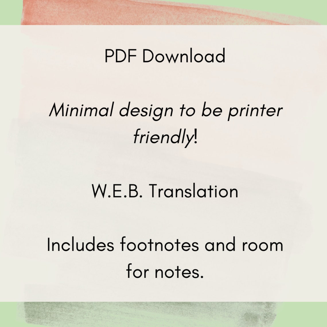 Romans Printable (WEB Translation, Digital Download) - Etsy