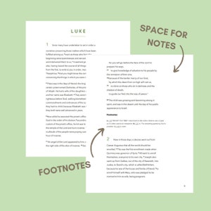 Luke Printable || Bible Reading & Journaling || Scripture Study and ...