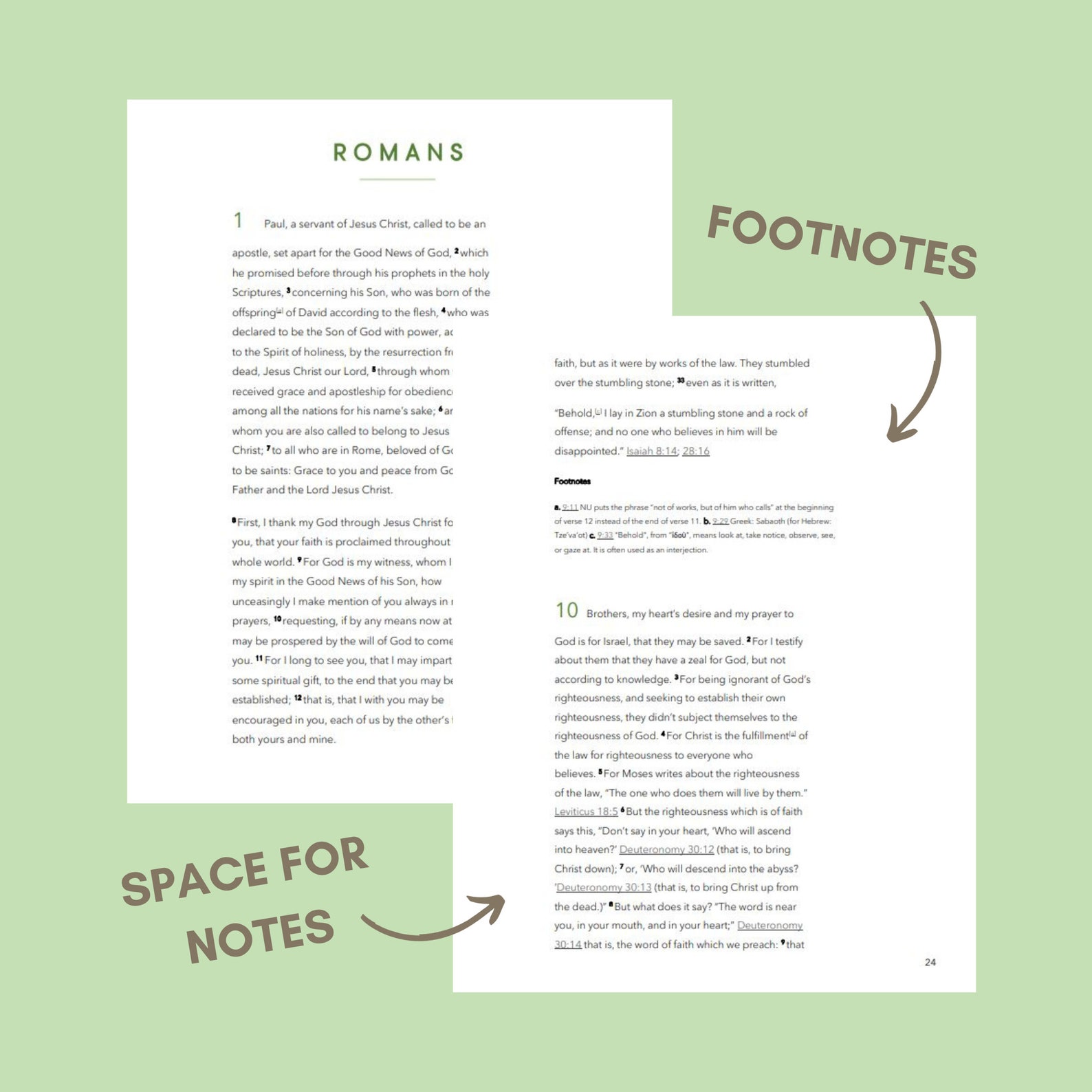 Romans Printable || Bible Reading & Journaling || Scripture Study and ...