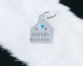 Country Name Tag - Etsy