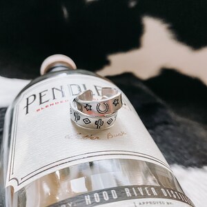 Space Cowgirl Stacker Ring & Mojave Stacker Ring - Western, Cowgirl ...