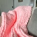 Chunky Hand Knit Blanket - Etsy
