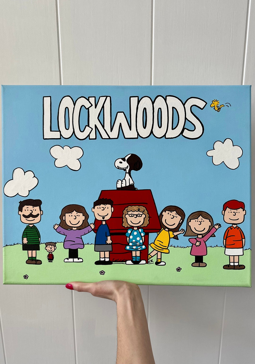 Custom Peanuts Family Portrait - Etsy