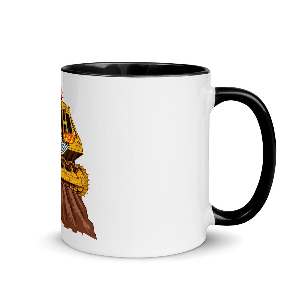 Hot Rod Bulldozer Mug - Etsy