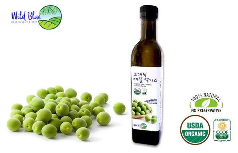 Japanese UME Syrup,梅シロップ,매실엑기스(100% 천연발효 오개닉),梅子提取物,chiết Xuất Mận Ume ...