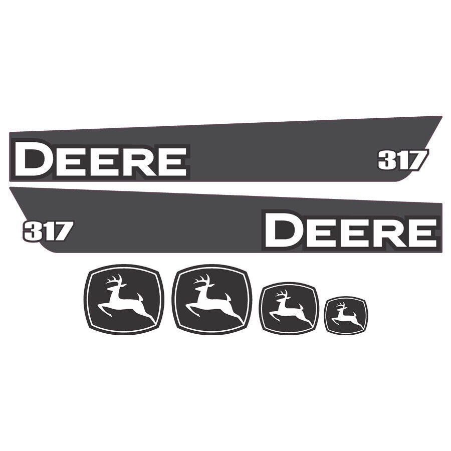 Deere 317 Skid Steer Set Vinyl Decal Sticker 3M - FREE SHIPPING - Etsy