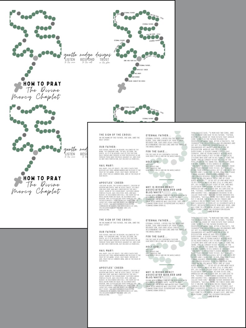 How to Pray Pamphlet Printables Catholic Prayer Printables the Rosary ...