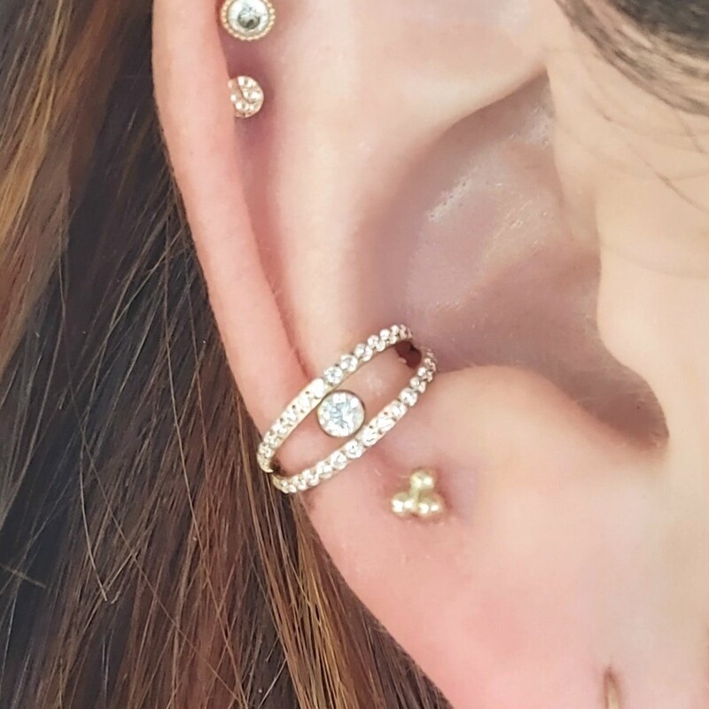 Faux Conch Earring - Etsy
