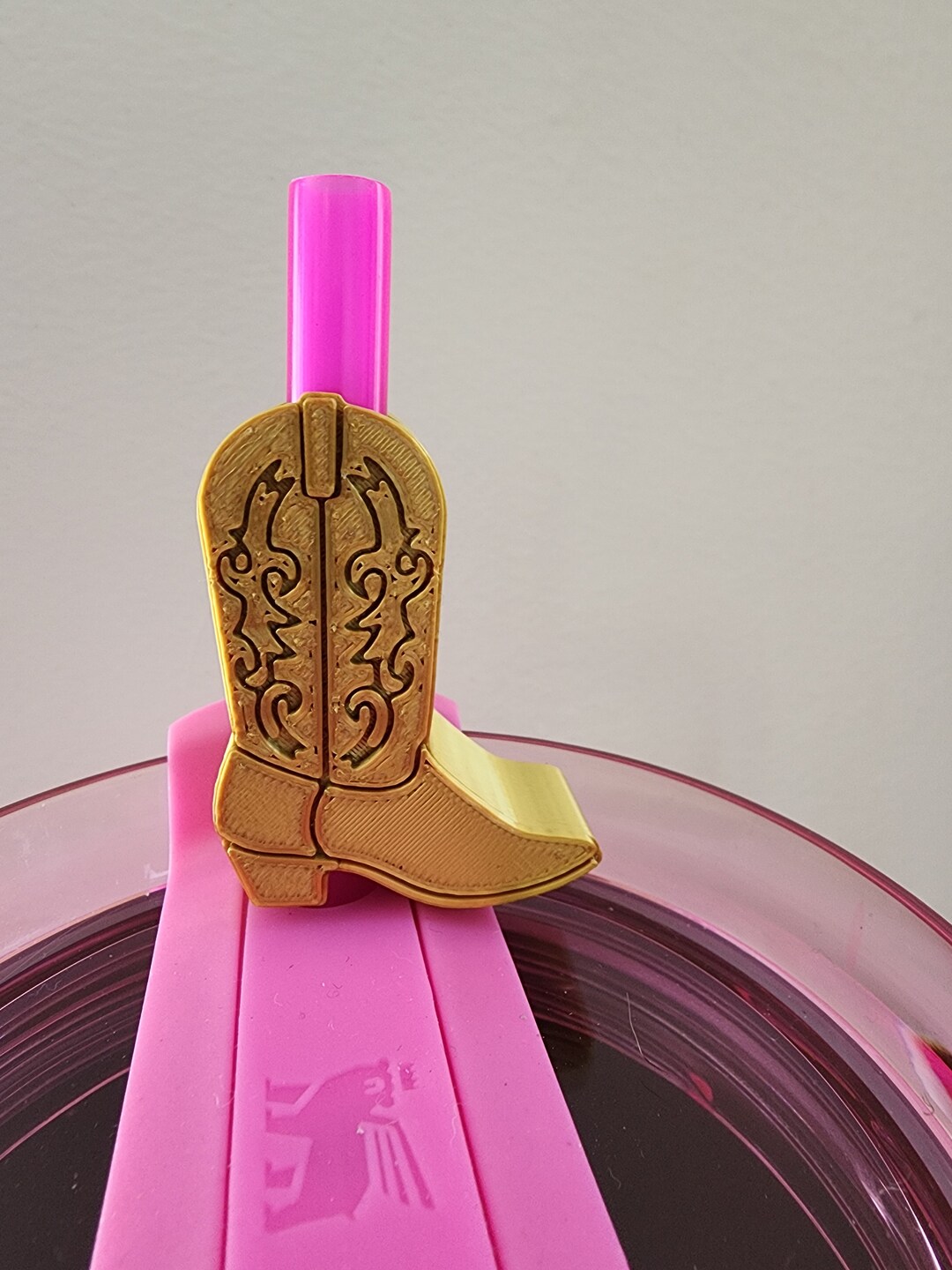 Gold Western Cowgirl Cowboy Boot Straw Topper. Western Straw Topper ...