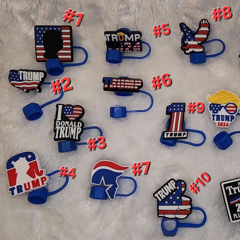 Patriotic Straws - Etsy
