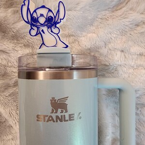 Stanley Straw Topper - Lil Blue Guy Straw Topper - 10mm Straw Topper ...