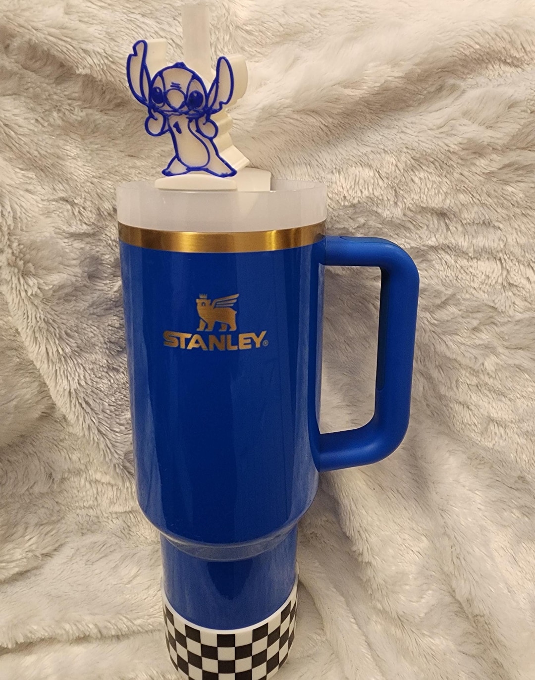 Stanley Straw Topper - Lil Blue Guy Straw Topper - 10mm Straw Topper ...