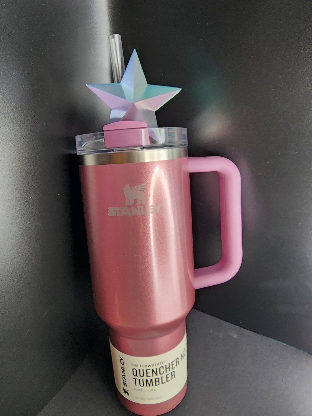 Star Straw Topper for Mauve Shimmer Stanley -chistmas Star Straw Topper ...