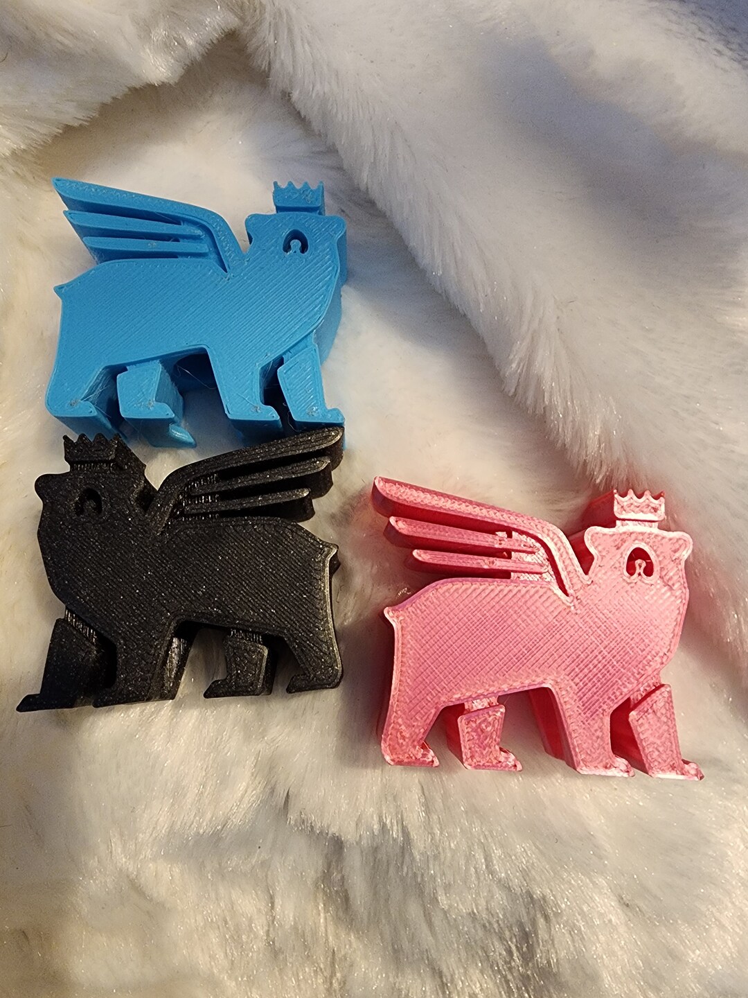 Stanley Straw Topper Stanley Bear in Black Glitter Specks and Other ...