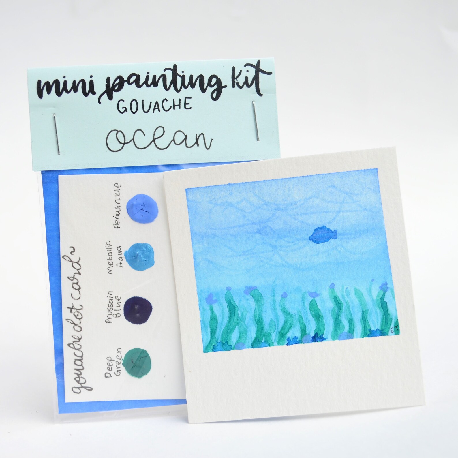 Mini Painting Kit Ocean - Etsy