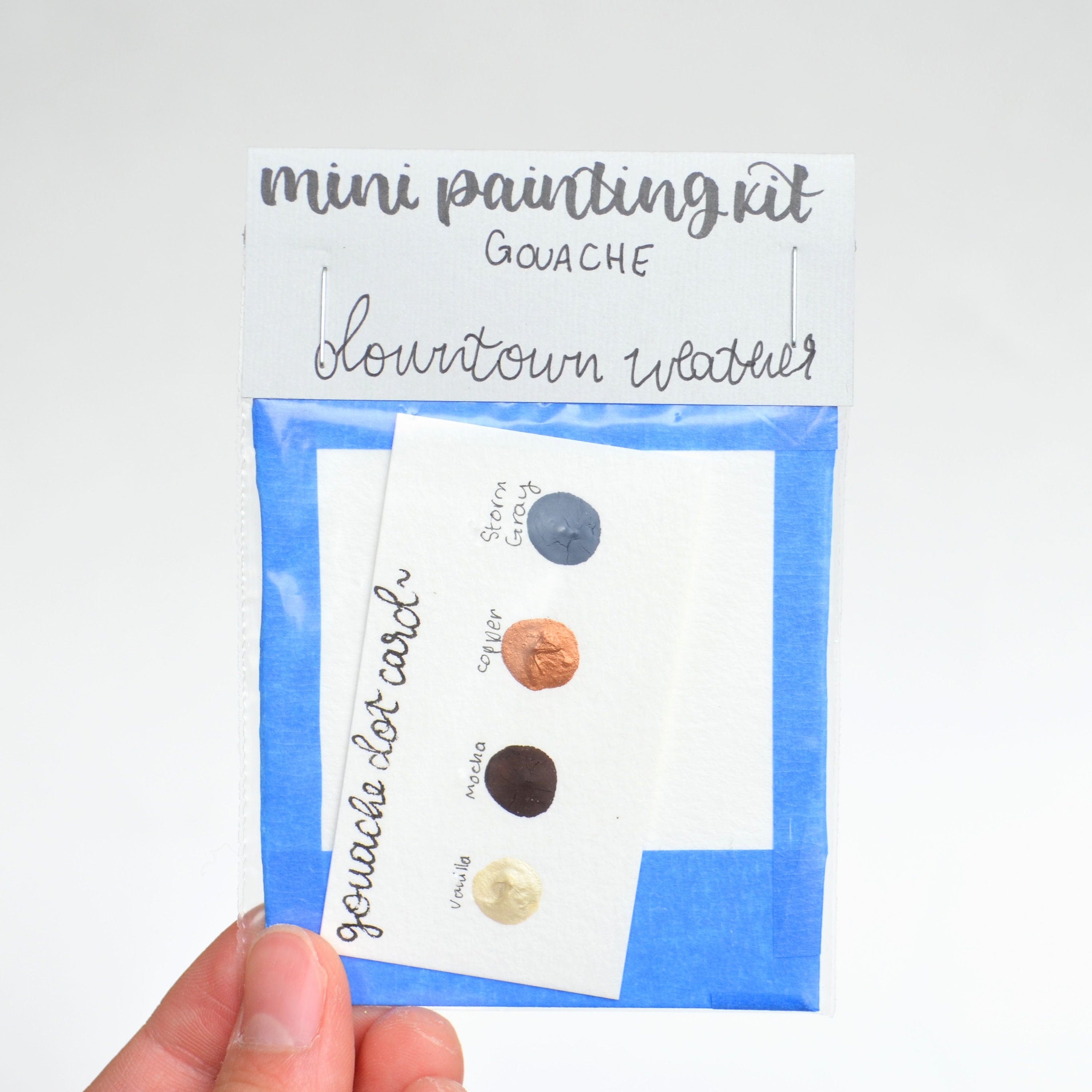 Mini Painting Kit Downtown Weather | Etsy